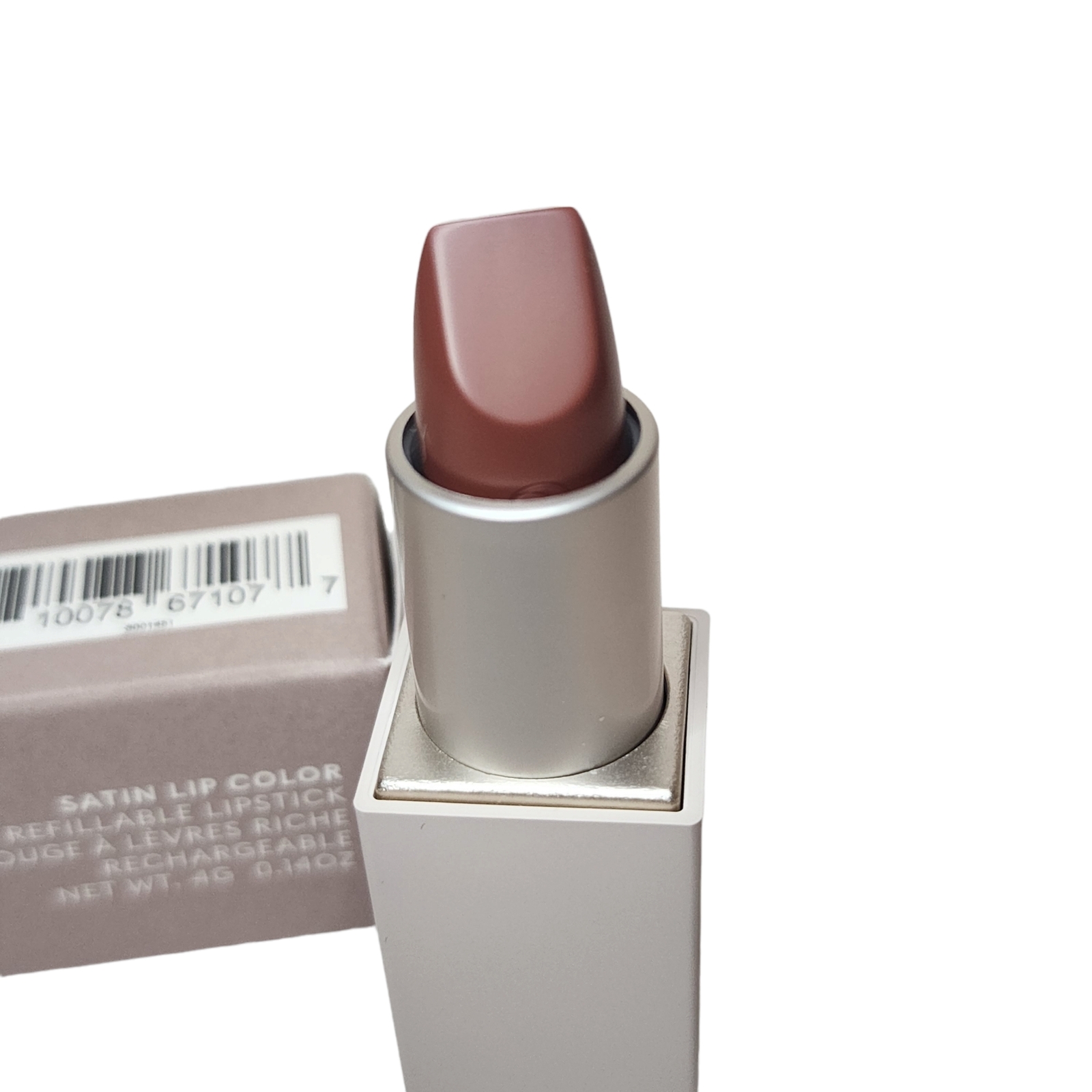 Rose Inc Satin Lip Color Rich Refillable Lipstick GRACEFUL Golden Brown ...