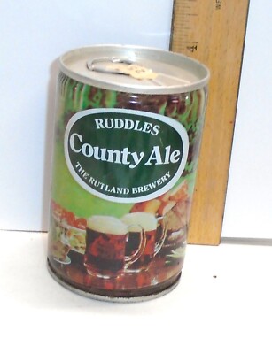 Beer Can Pull Tab Rutland Brewery United Kingdom RUDDLES COUNTY ALE ...