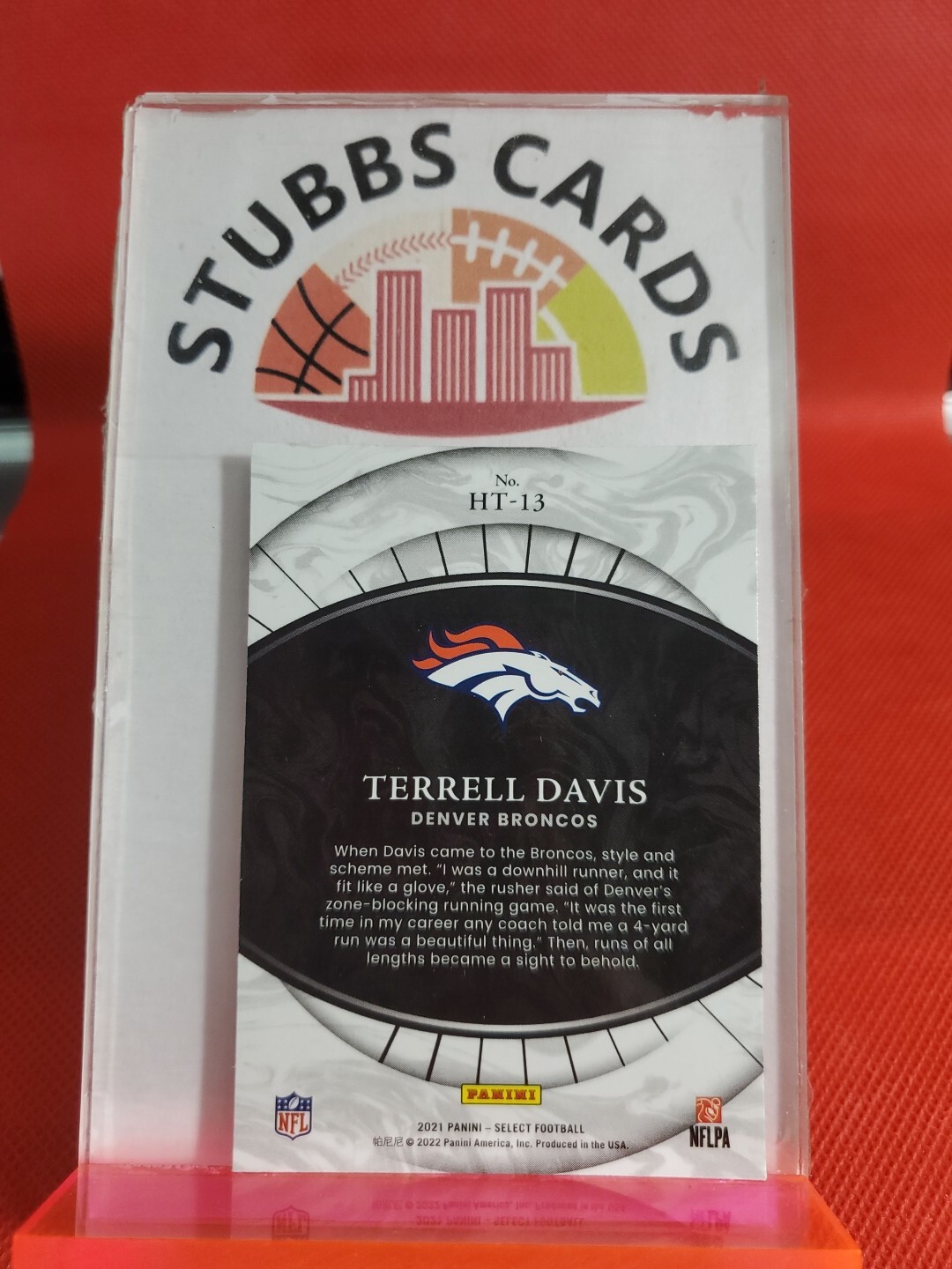 2021 Panini Select - Hidden Talents #HT-13 Terrell Davis for sale ...