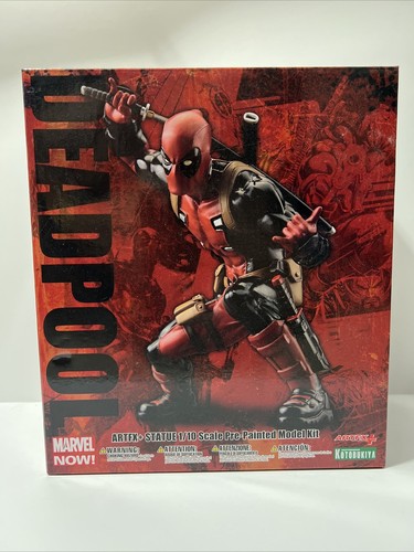 DEADPOOL X-FORCE RED ARTFX STATUE 1/10 SCALE PRE PAINTED MODEL KIT ...