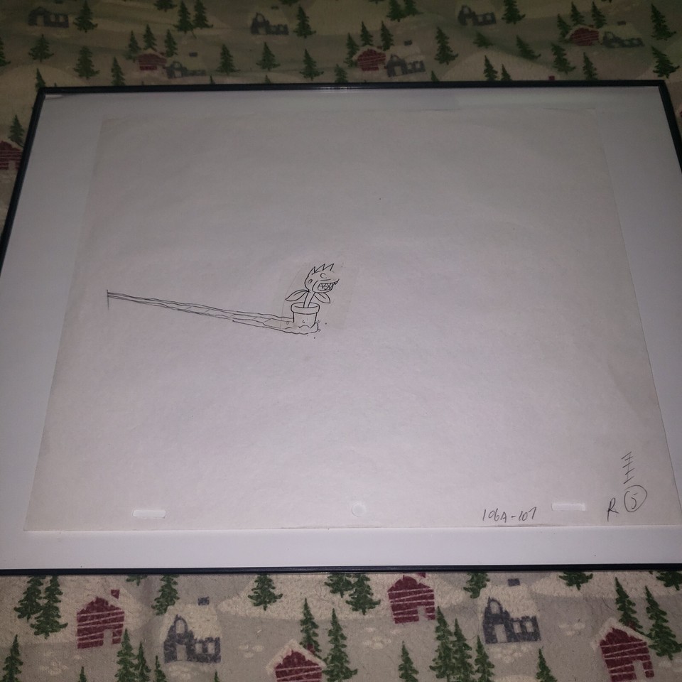 Super Mario Brothers Super Show Animation Cel Art Vintage Cartoons ...