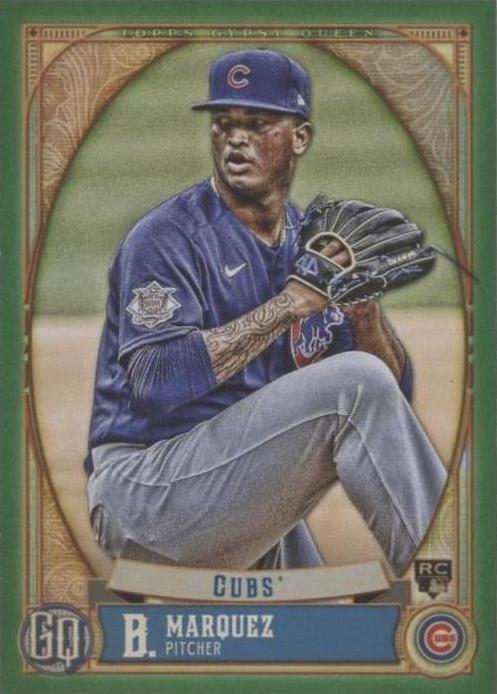 2021 Topps Gypsy Queen - Brailyn Marquez #116 Green (RC) for sale ...
