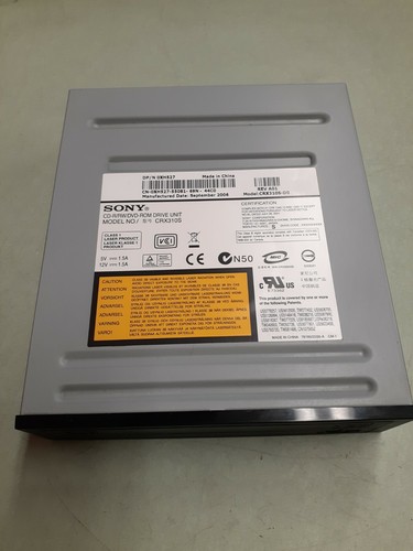 SONY CRX310S CD-R/RW/DVD-ROM SATA Optical Drive 0XH527 XH527 | eBay