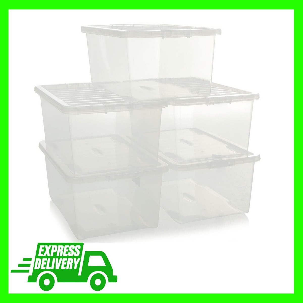 Large Clear Plastic Storage Boxes Large Capacity Clear Plastic Storage