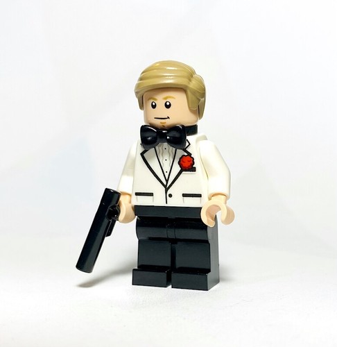 NEW LEGO James Bond - White Tux minifigure - 007 Spectre - Made Of ...