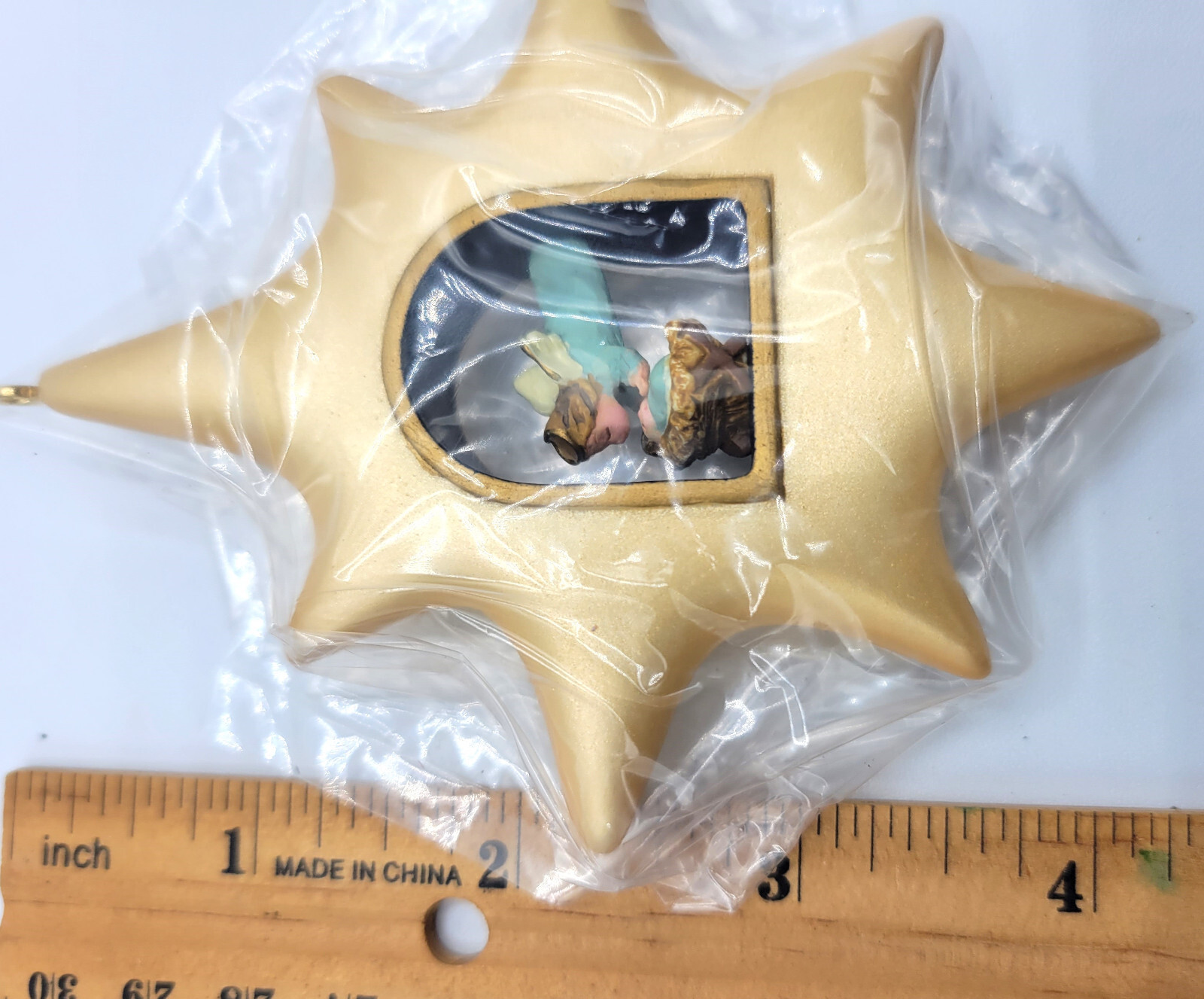Christmas Hallmark Ornament ONCE UPON A STARRY NIGHT Angel 4" tall 2005 ...