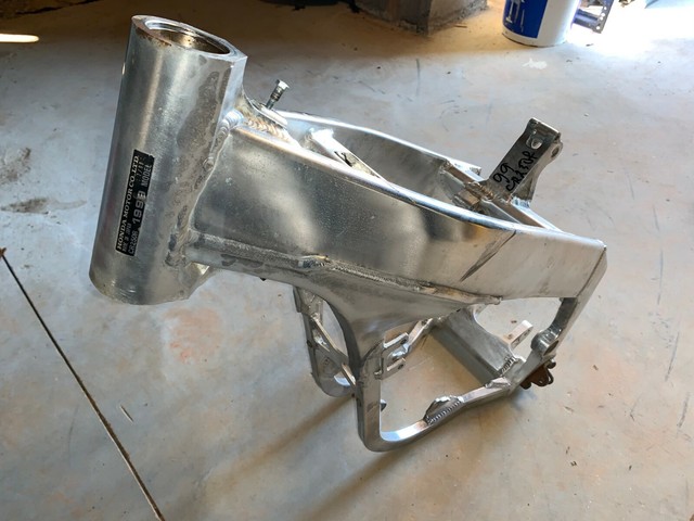 1999 Honda Cr250 Stock Aluminum Frame OEM Chassis CR 250 250r 1998-99 ...