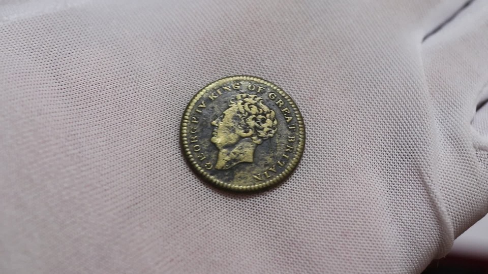 🧭 🇬🇧 UK GB GEORGE IV DEATH TOKEN 1830 25mm B65 #Z2633 | eBay