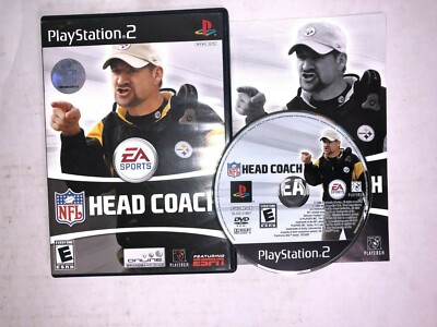 NFL Head Coach (Sony PlayStation 2, PS2, 2006) COMPLETE w/ Manual ...