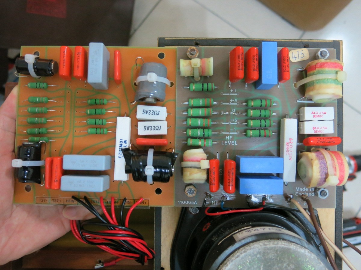 LS3/5A LS-3/5A B-110 T27 11 ohm speaker crossover(replica LS3/5A LS-3/5A B-110 T27 11 ohm speaker crossover(replica