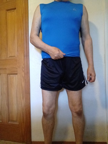 RBX Compression Sleeveless Shirt Men Medium Blue NEW | eBay