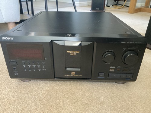 Sony CDP-CX355 CD Player 300DiscMega Storage Jukebox without remote ...