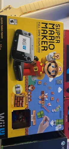 Nintendo Wii U Super Mario Maker Deluxe Set With Amibo | eBay