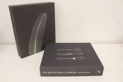 The Big Fat Duck Cookbook Heston Blumenthal Large HB Book & Sleeve ...