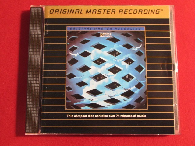 THE WHO TOMMY 1990 ORIGINAL MASTER RECORDING MFSL GOLD CD UDCD 533 ...