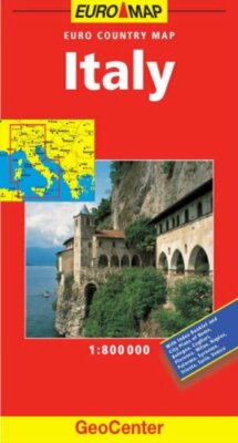 Italy Euro Map (GeoCenter Euro Map) by Mairs Sheet map, folded Book The ...