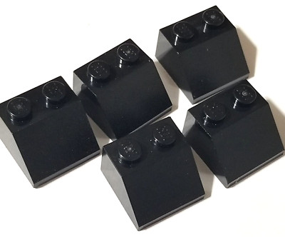 LEGO 2x2 Slope 45 Black Part 3039 LOT OF 5 | eBay