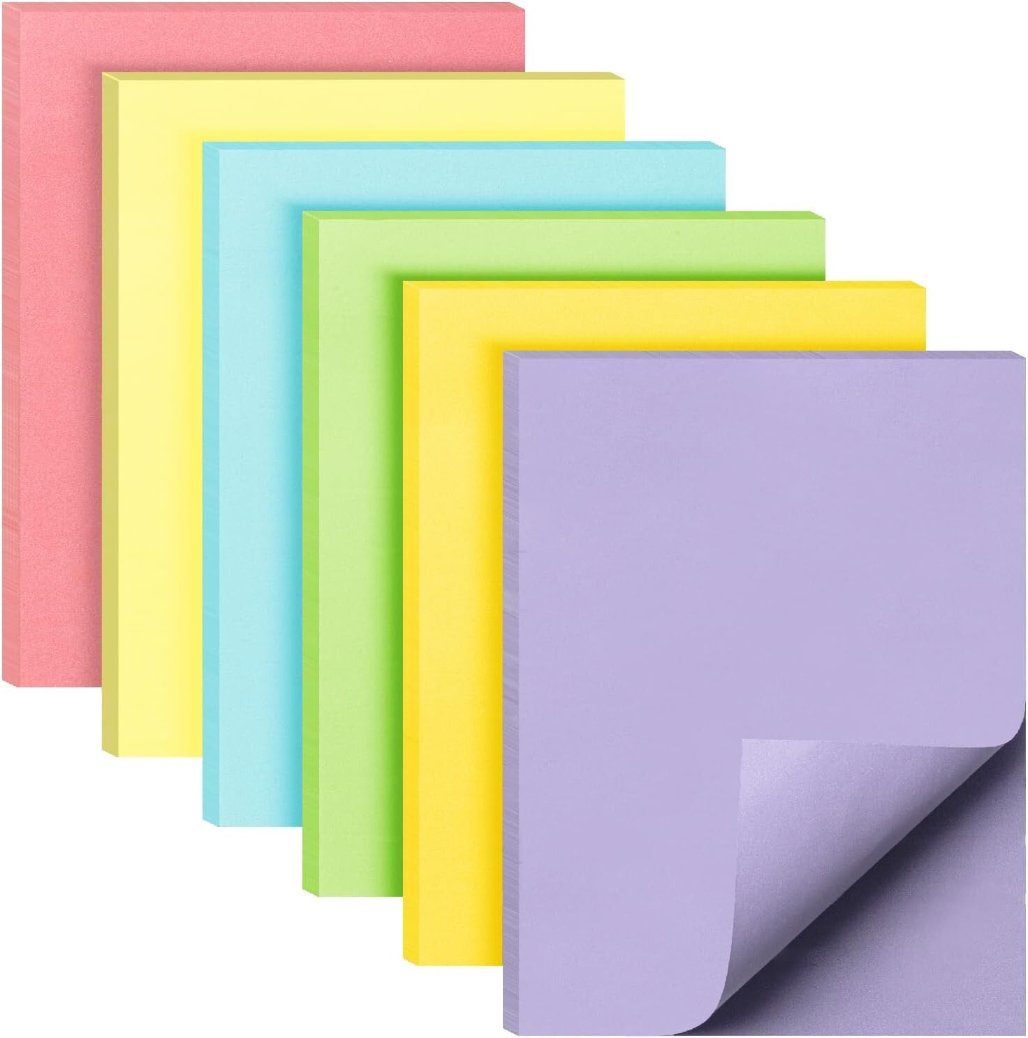 Post It Notes, Small Post It Notes, 1.5X2 Inches 6/36Pcs Light Colors ...