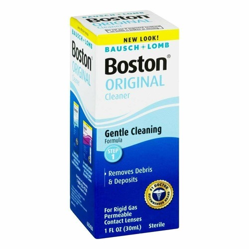 Bausch & Lomb Boston Cleaner Gentle Cleaning Debris & Deposits 1 oz ...