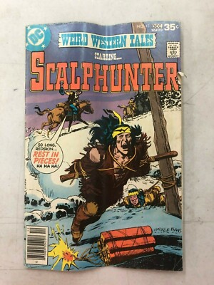 DC Weird Western Tales Scalphunter Vol 8 No 43 Nov-Dec 1977 Comic Book ...
