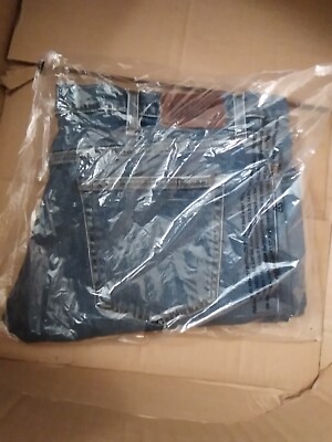 Lands' End Men's Straight Comfort-First 5 Pocket Denim Jeans Blue 36x33 ...