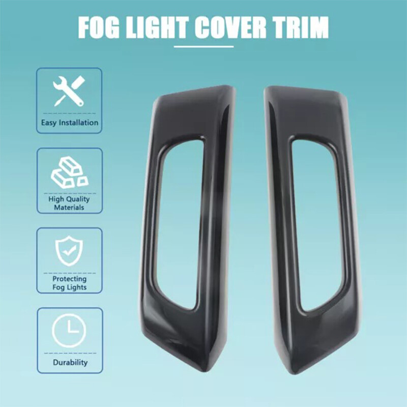 2PCS Black Front Fog Light Cover Trim For Land Rover Range Rover Sport ...