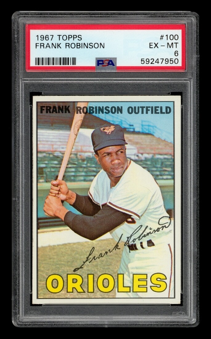Frank Robinson Baseball Cards Chronicle Memorable Career