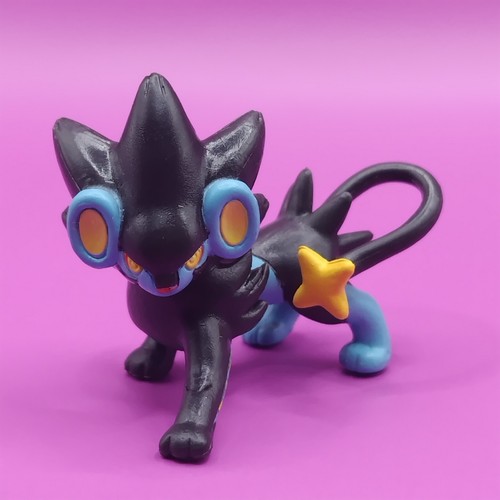 Luxray Pokemon Monster Collection Box Vol.12 Mini Figure TAKARA TOMY ...
