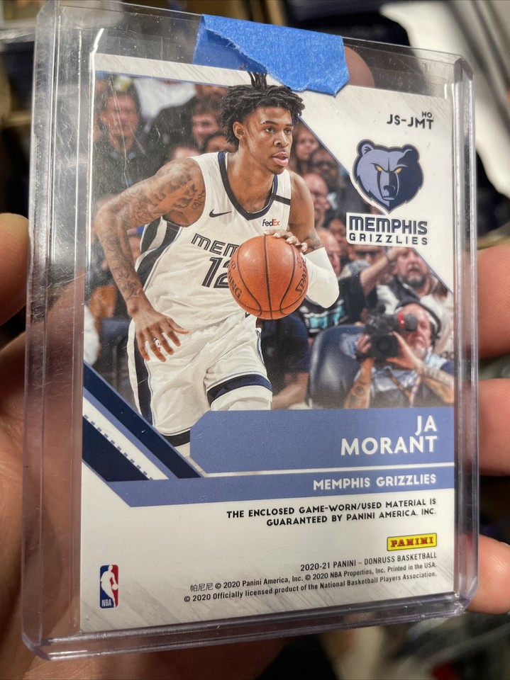 JA MORANT-2020-21 Donruss Jersey Series #75 | eBay