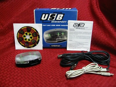 Midiman USB MIDISPORT 1x1 USB MIDI Interface For Windows & Mac OS X | eBay