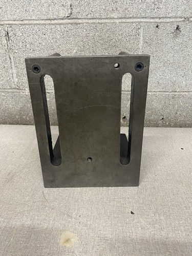 Cast Right Angle Fixture Plate, Slotted , 10” x 7-5/8” x 7-5/8” Set Up ...
