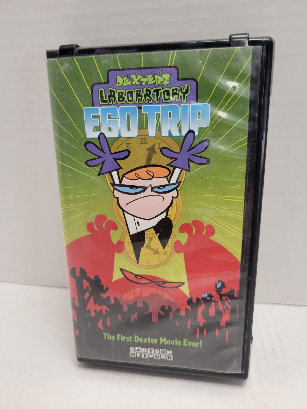 Dexters Laboratory - Ego Trip (VHS, 2000, Black Modified Clam) for sale ...