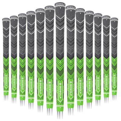 Gowolf Golf Grip 13 Pack Cord Rubber Multi-compound Golf Driver Irons ...