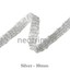 Metallic Gold Silver Trimming Ribbon Braid Lurex Textured Weave,5 ...