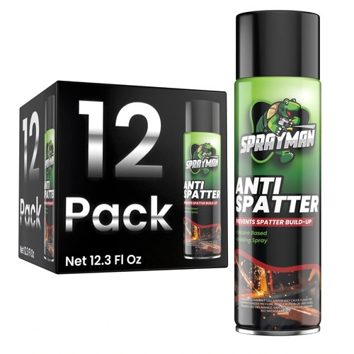 Sprayman Anti Spatter Spray, 12.3 fl oz - 12 Pack | eBay