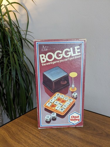 ORIGINAL VINTAGE BOGGLE WORD GAME classic retro collectable fun 70's 80 ...