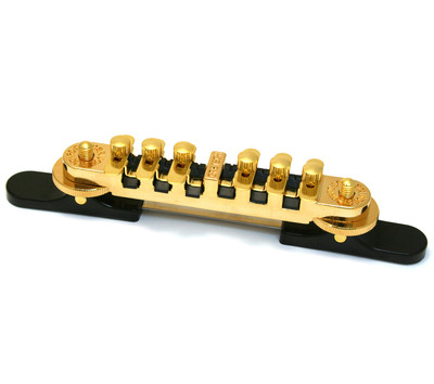 006-9562-000 Gretsch Guitar Bridge Assembly Synchro-Sonic Gold w/ Base ...