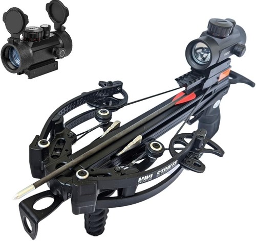 125lbs MINI STRIKER PISTOL CROSSBOW WITH RED DOT SIGHT | eBay