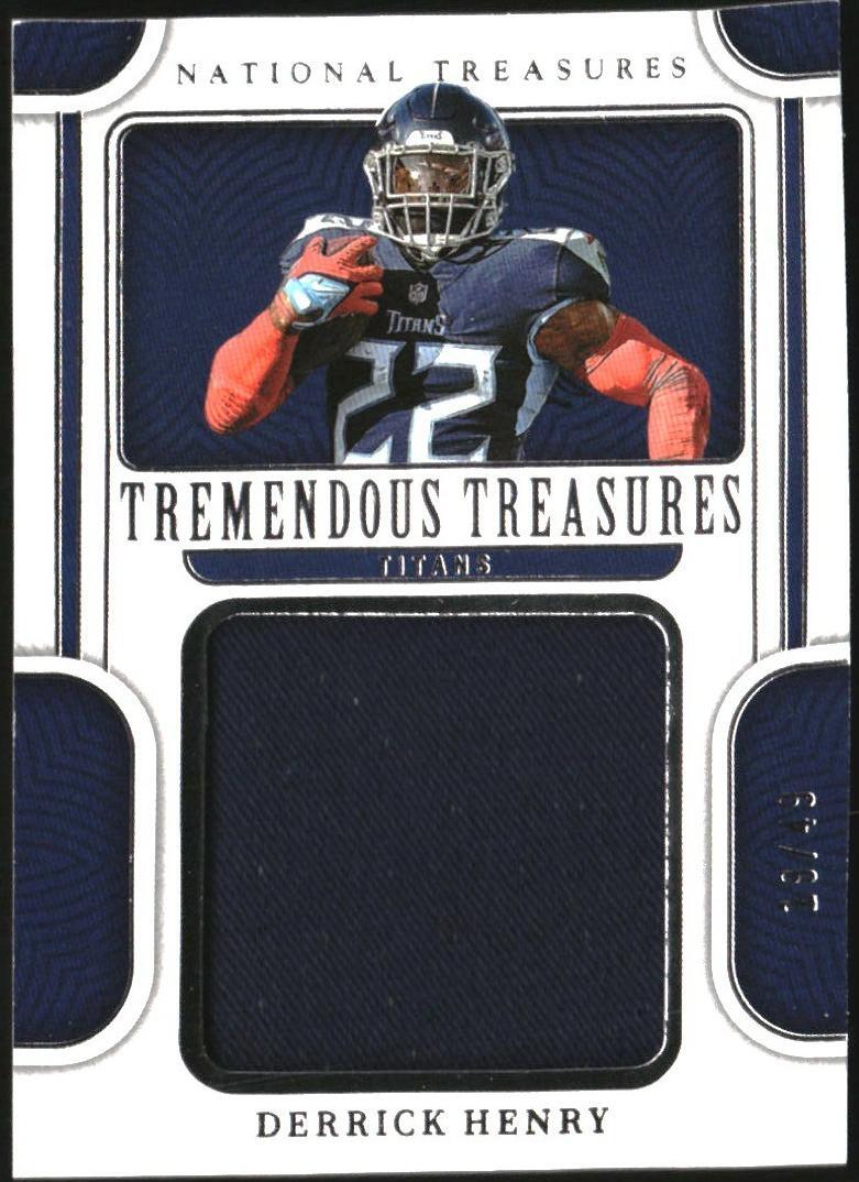2022 Panini National Treasures - Tremendous Treasures Derrick Henry # ...