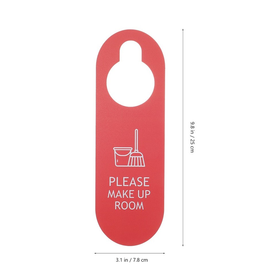 4 Pcs Front Door Reminder Sign Room Hanging Board Not Distrub Hanger ...