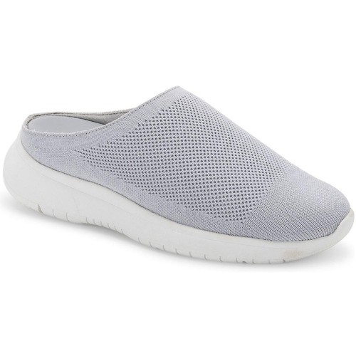 Aqua College Womens Karma Gray Knit Slip On Mules Shoes 6 Medium (B,M ...