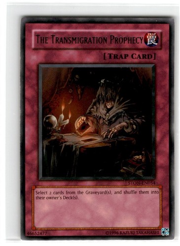 Yu-Gi-Oh! The Transmigration Prophecy Rare STON-EN054 Moderately Played ...