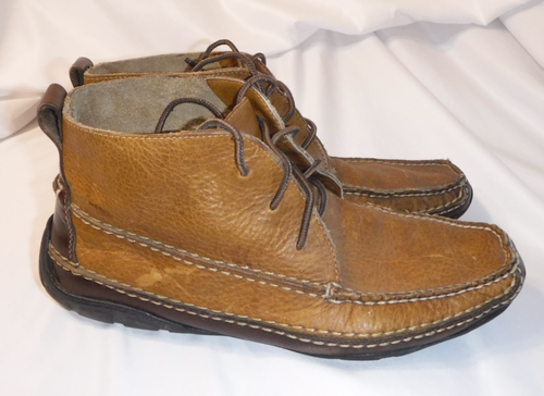 LL Bean Jackman Ranger Moc Chukka Leather Handsewn Ankle Boot Shoes Men ...
