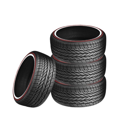 4 X Vogue Custom Built Radial VIII Red 235/50R18XL 101V Tires | eBay