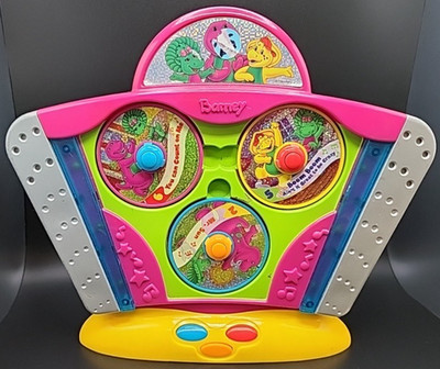 2003 Barney Top Favorites Y2K Cd Player Tested Works! | eBay