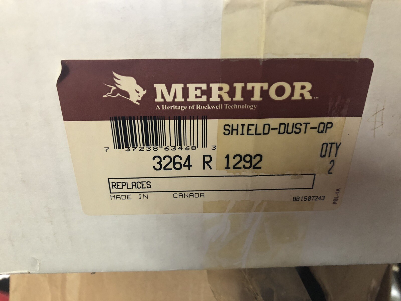 Meritor 3264R1292 Dust Shield Pair 1693457c92 Ford 4c4z-2l409-ab OEM ...