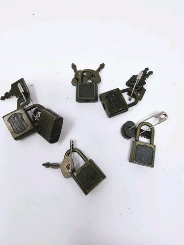 Lot of 6 Vintage Samsonite Luggage Locks and Keys | eBay