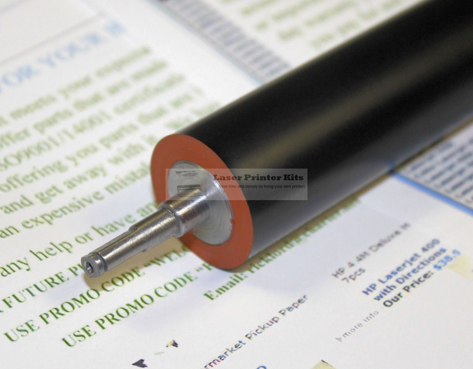 LEXMARK MS810 MS811 MX711 FUSER PRESSURE ROLLER PREMIUM QUALITY 40X7744 ...