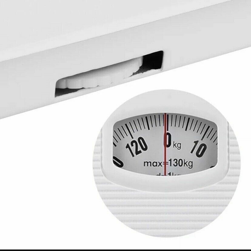 130kg Mechanical Dial Bathroom Scales Weighing Scale Body Weight Lost ...