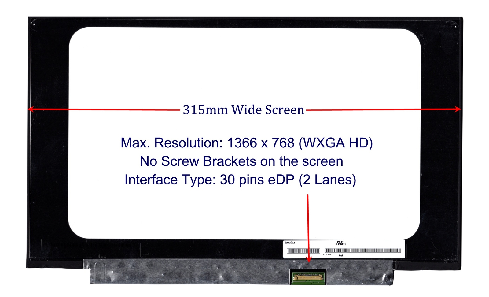 14.0" N140BGA-EA4 REV.C1 C2 C3 C4 C5 LCD SCREEN HD 1366X768 MATTE ...